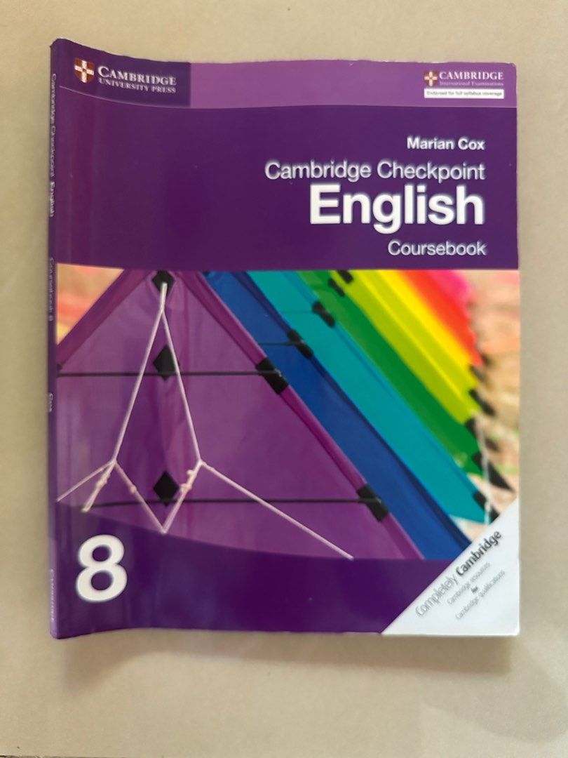 Cambridge Checkpoint English Coursebook 8, Hobbies & Toys, Books ...