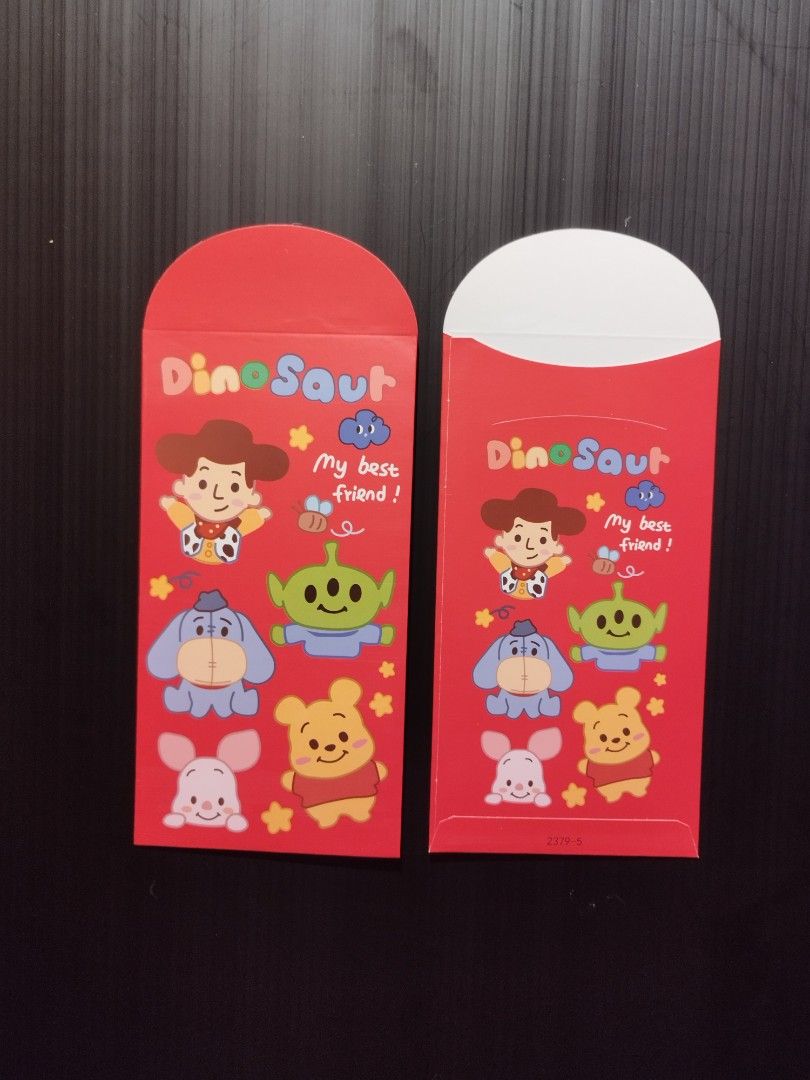 Cartoon Characters Red Packet (CNY of 2024), Hobbies & Toys, Stationery ...