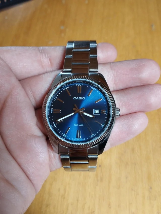 Authentic Casio Watch MTP-1302PD-2AV, Luxury, Watches on Carousell