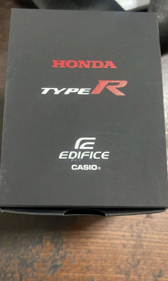 Casio Edifice Honda Type R Edit, Men's Fashion, Watches & Accessories ...