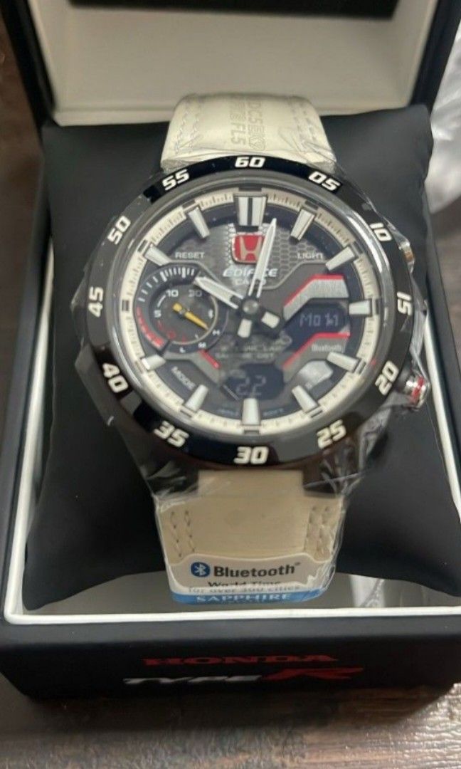Casio Edifice Honda Type R Edit, Men's Fashion, Watches & Accessories ...