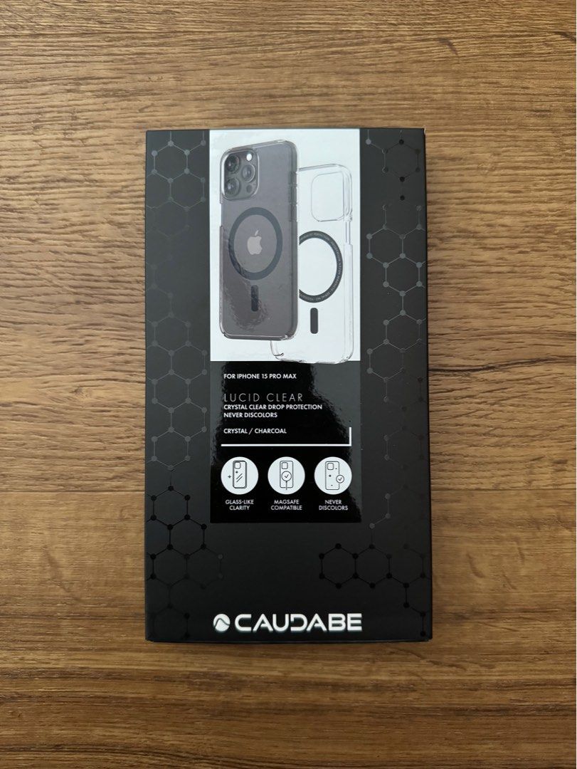 Caudabe Lucid Clear for iPhone 15 Pro Max, Mobile Phones & Gadgets ...
