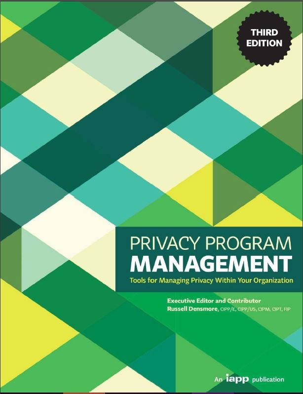 Certified Information Privacy Manager (CIPM) Textbook 3rd edition in ...