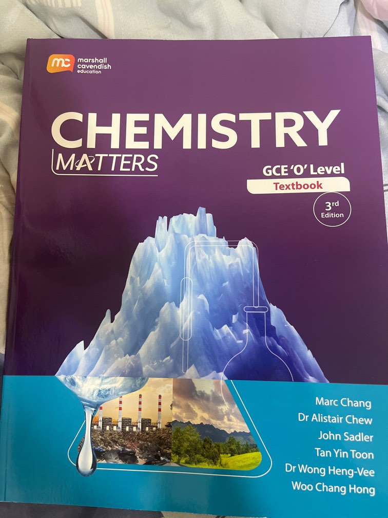 Chemistry matters GCE O level textbook 3rd edition, Hobbies & Toys ...