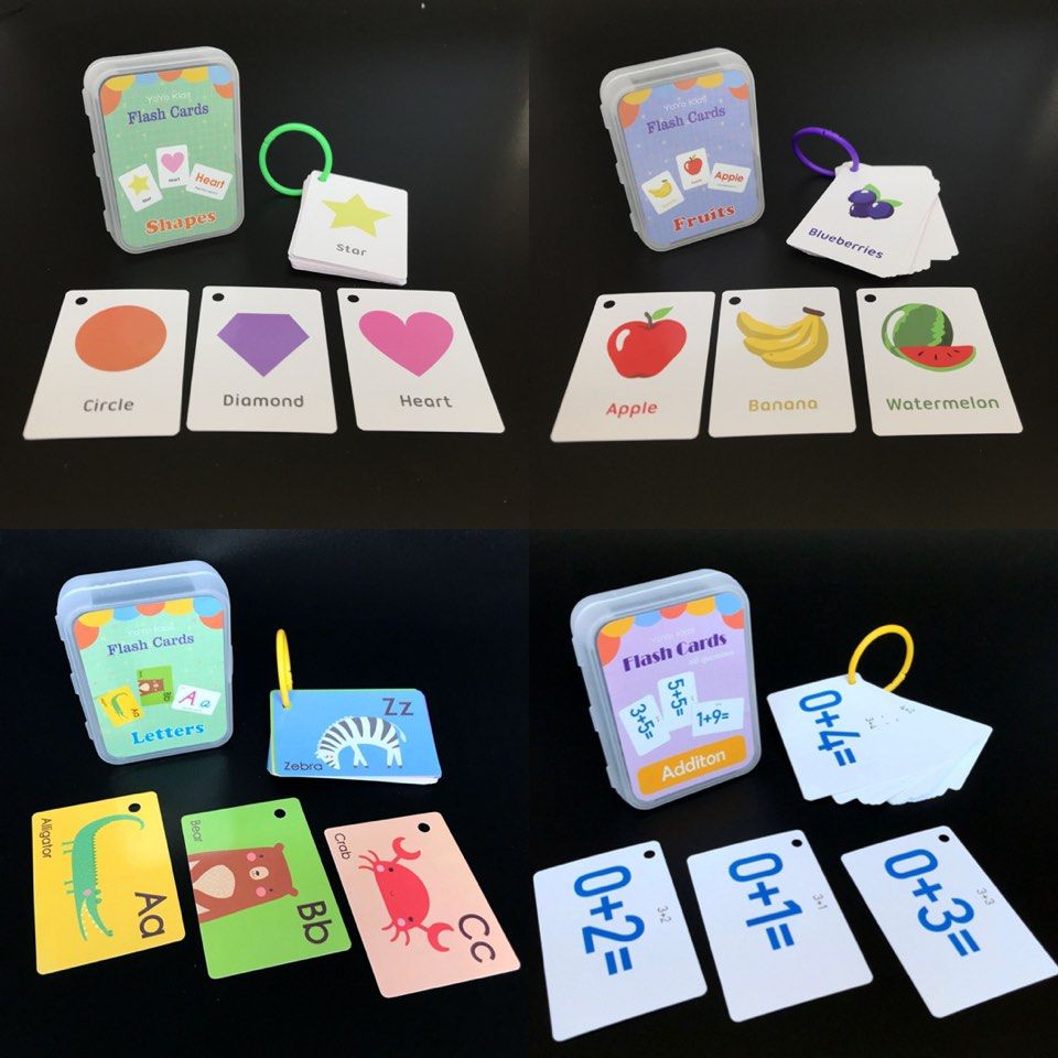Children Flash cards, Babies & Kids, Infant Playtime on Carousell