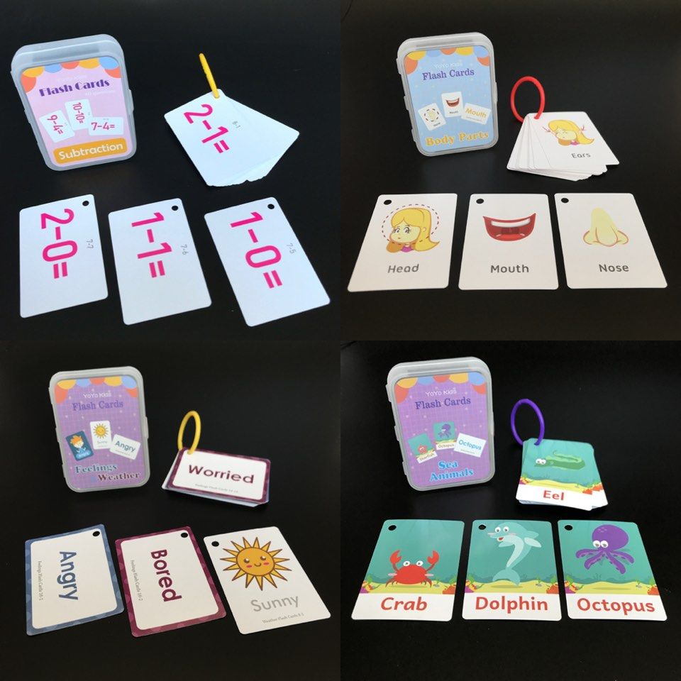 Children Flash cards, Babies & Kids, Infant Playtime on Carousell