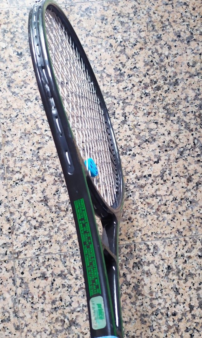 Classic tennis racket Prince original graphite racquet new strings ...