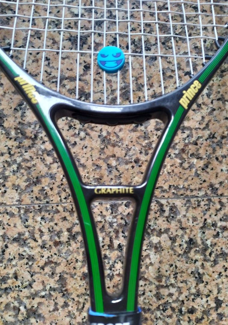 Classic tennis racket Prince original graphite racquet new strings ...