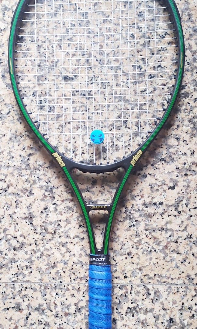 Classic tennis racket Prince original graphite racquet new strings ...