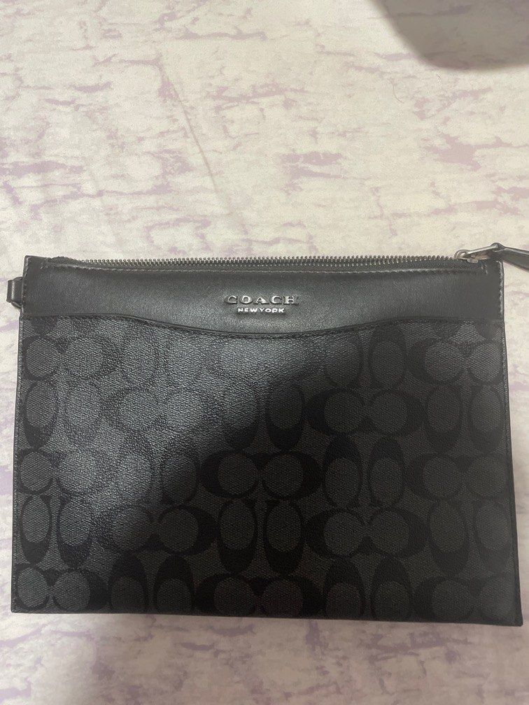 coach clutch bag, Men's Fashion, Bags, Belt bags, Clutches and Pouches ...