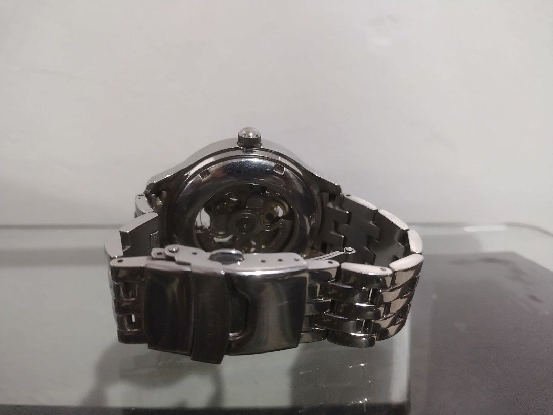 Cogu Italy Skeleton Automatic Watch, Women's Fashion, Watches ...