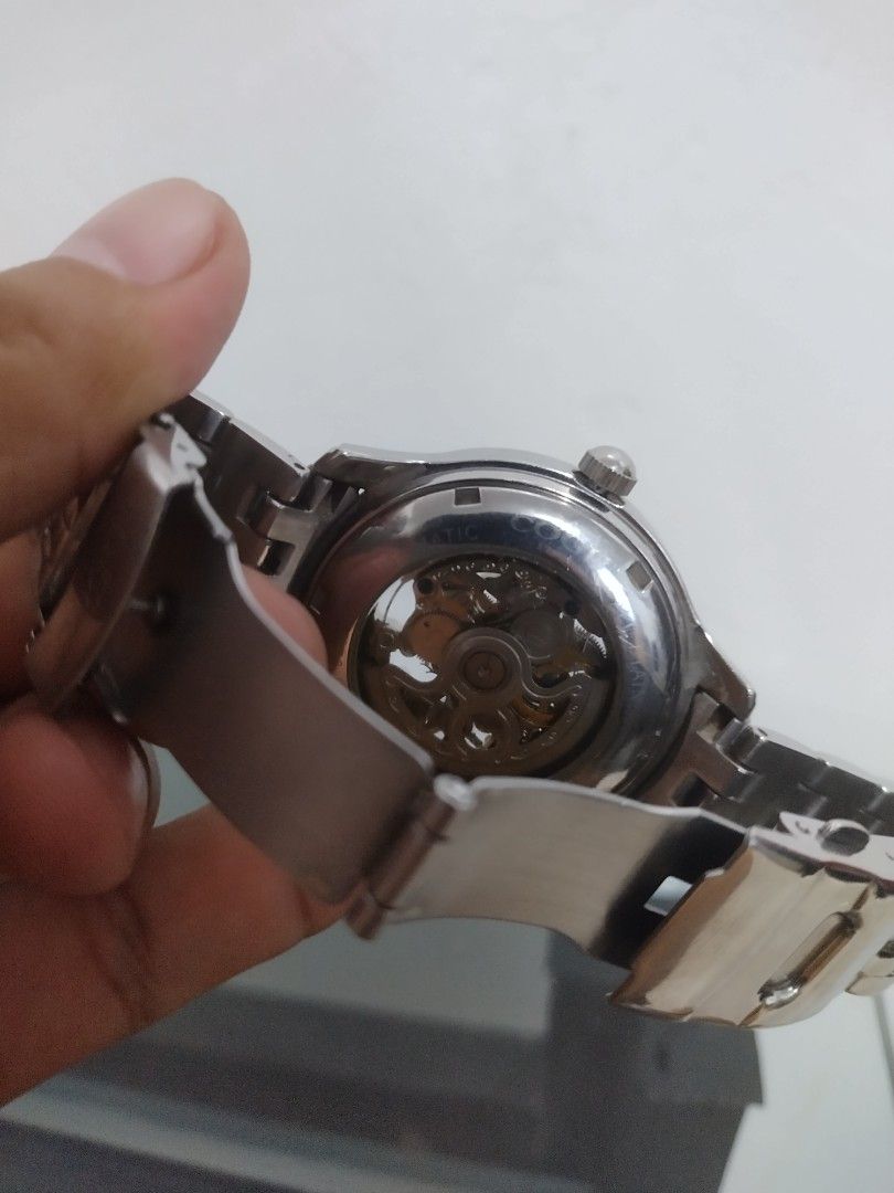 Cogu Italy Skeleton Automatic Watch, Women's Fashion, Watches ...