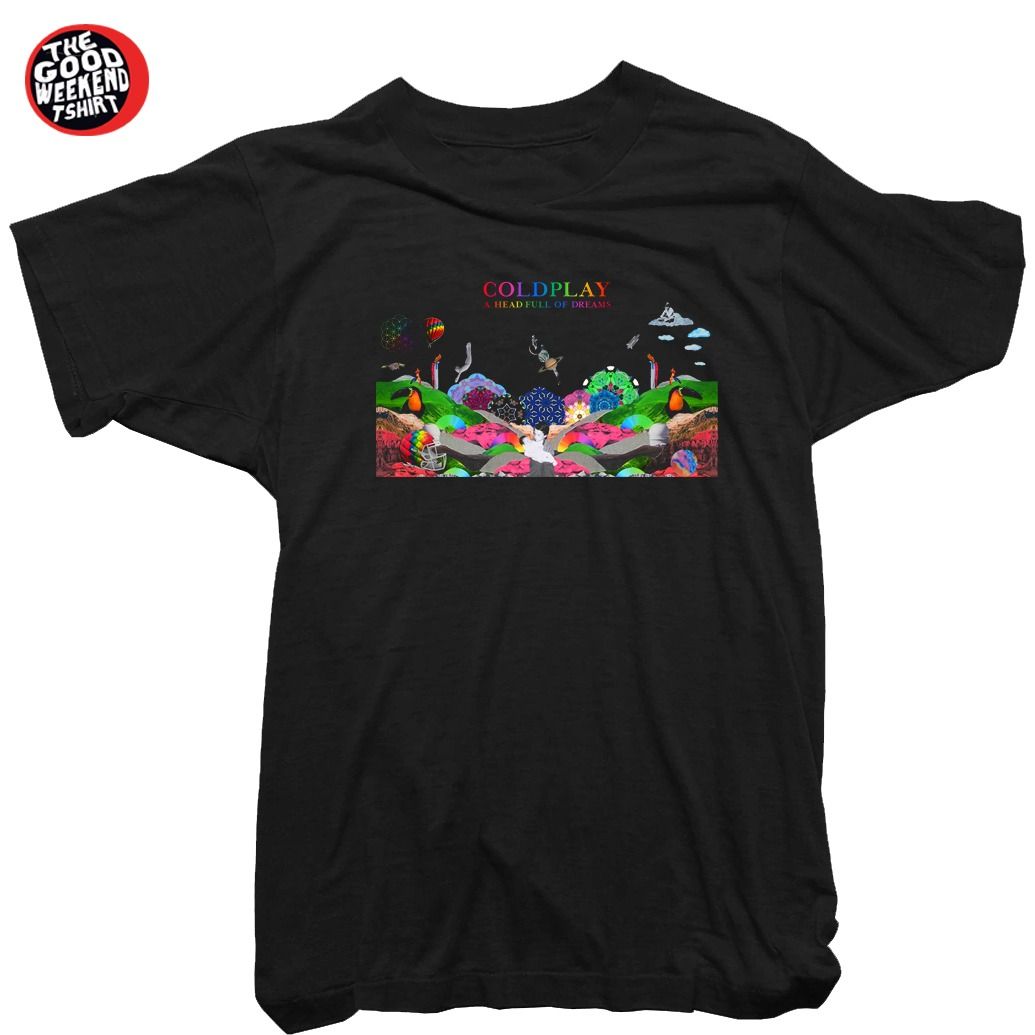 COLDPLAY A HEAD FULL OF DREAMS TSHIRT, Men's Fashion, Tops & Sets ...