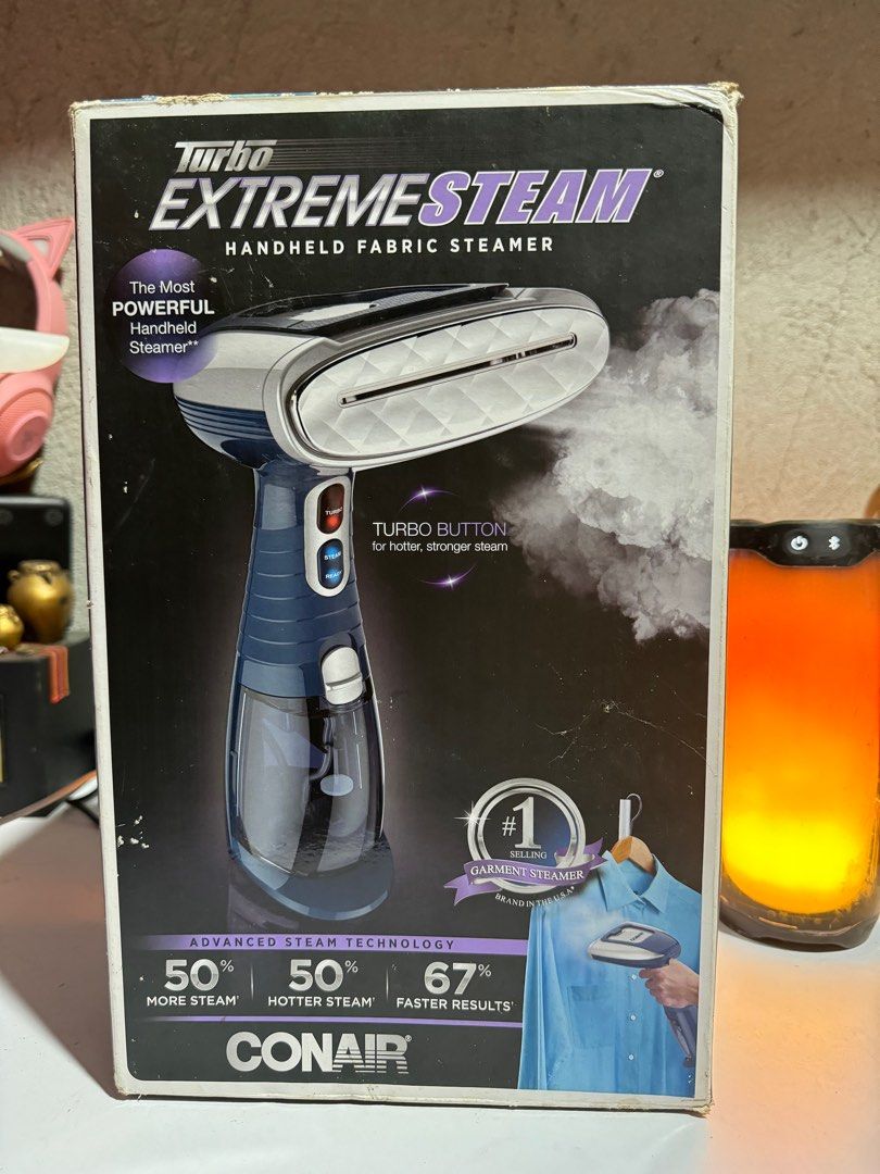 conair turbo extreme steam handheld fabric steamer, TV & Home ...