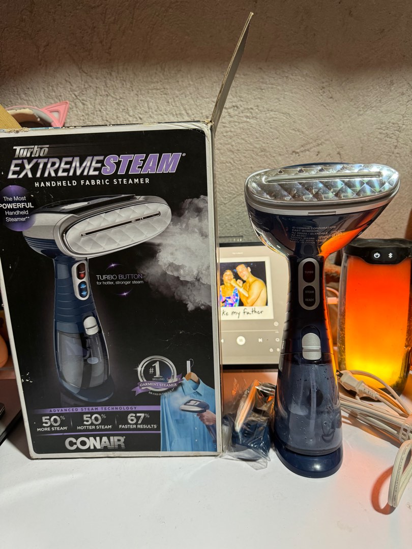 conair turbo extreme steam handheld fabric steamer, TV & Home ...