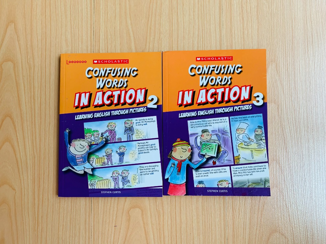 Confusing Words in Action, Hobbies & Toys, Books & Magazines, Children ...