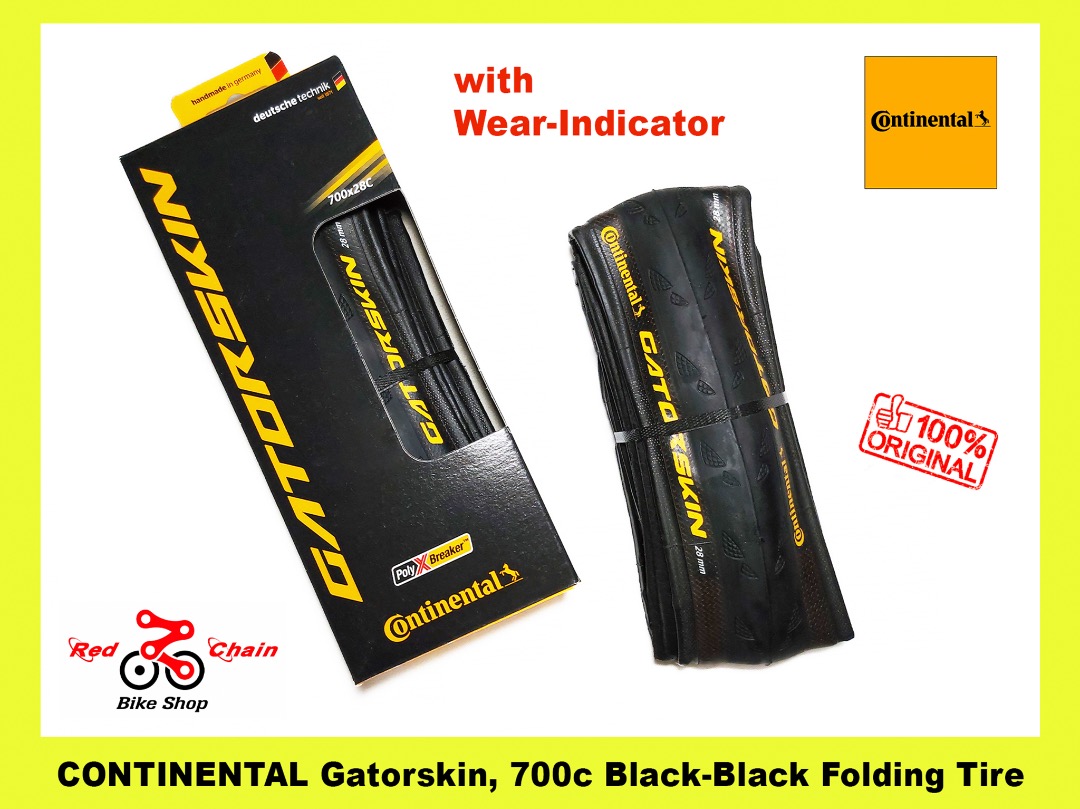 CONTINENTAL GATORSKIN, 700c Road Folding Tire, Sports Equipment, Bicycles & Parts, Bicycles on ...