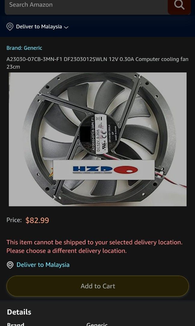 Cooler Master 230MM Case Fans, Computers & Tech, Parts & Accessories ...