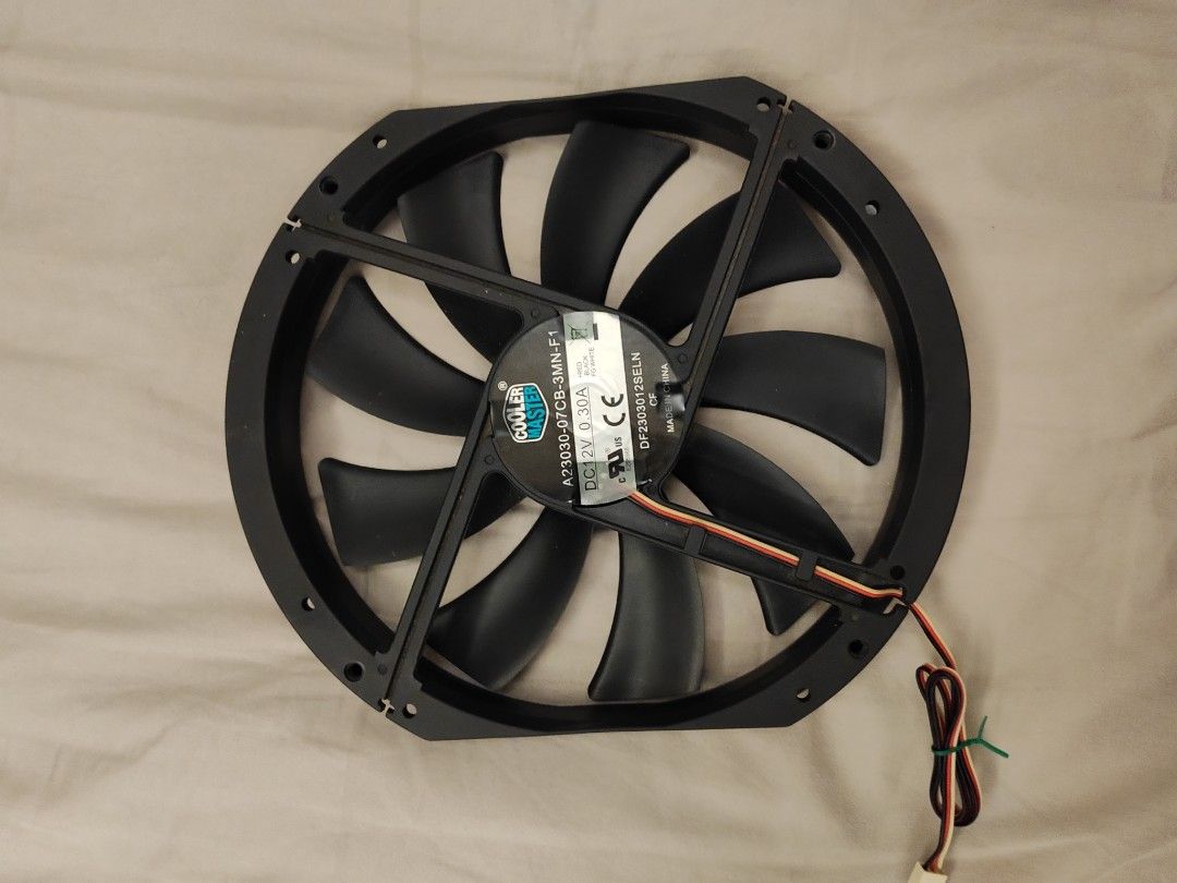 Cooler Master 230MM Case Fans, Computers & Tech, Parts & Accessories ...