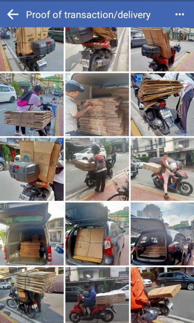 Corrugated Carton Balikbayan Box Storage Double Walled Lipat Bahay ...