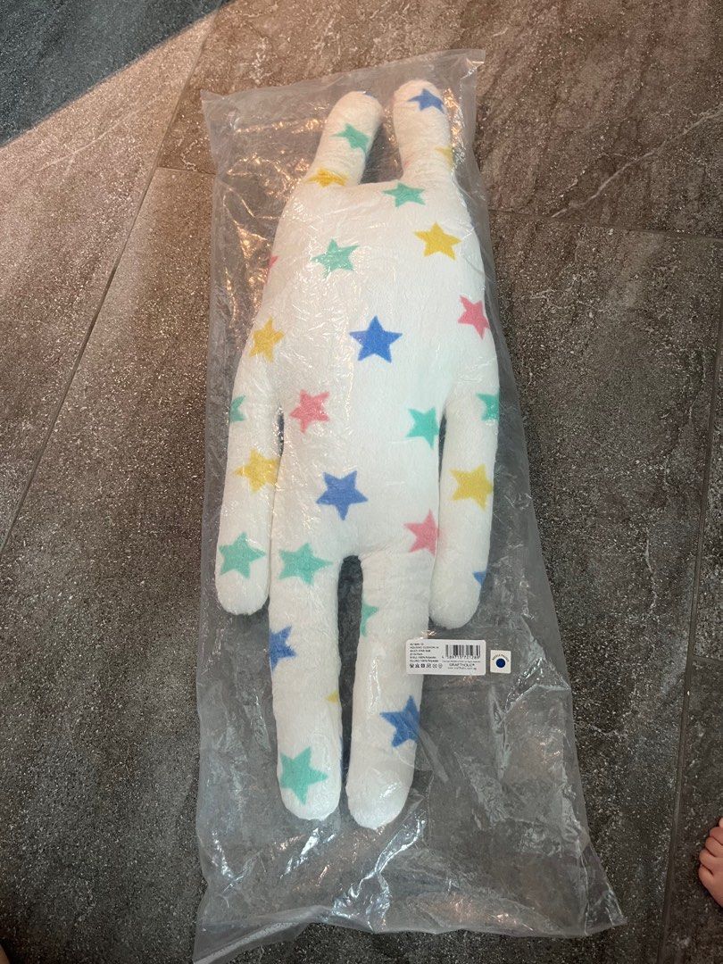 Craftholic hugging Cushion M Multi Star Rabbit, Hobbies & Toys, Toys & Games on Carousell