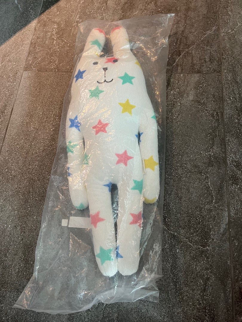 Craftholic hugging Cushion M Multi Star Rabbit, Hobbies & Toys, Toys & Games on Carousell