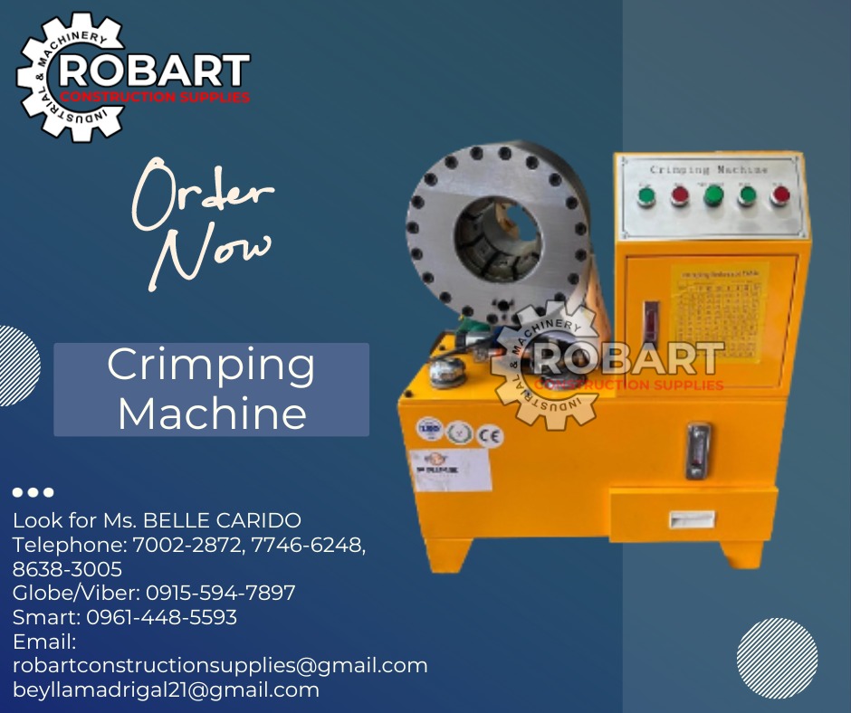 Crimping Machine, Commercial & Industrial, Construction Tools ...