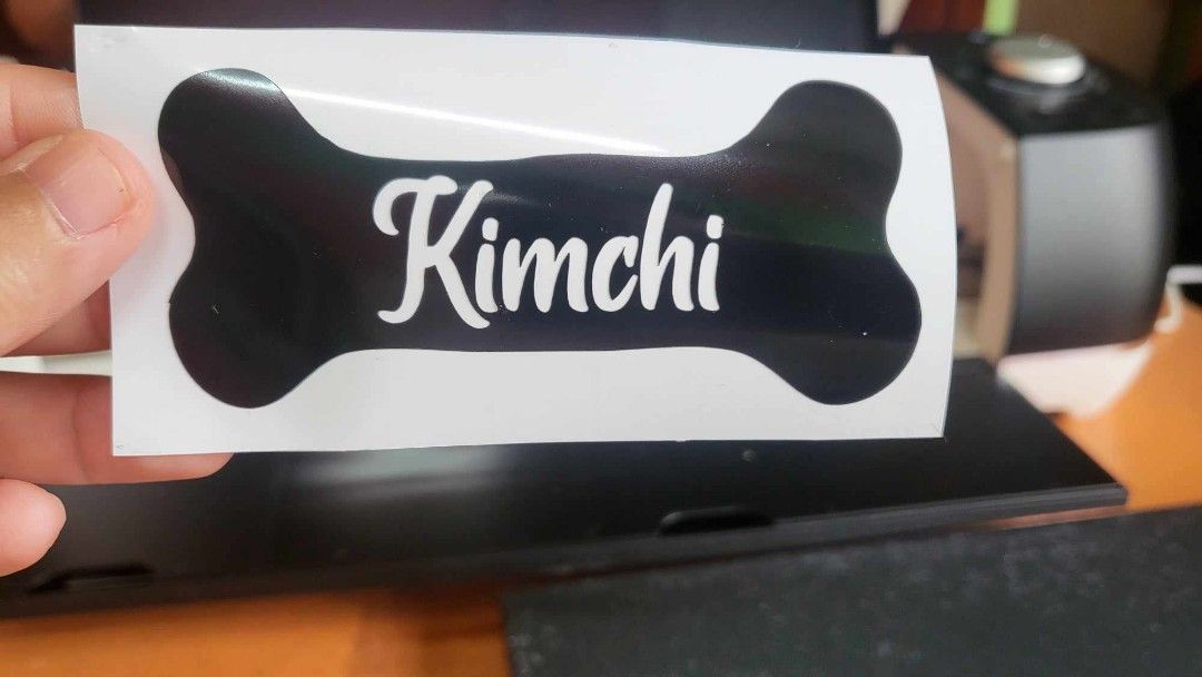 Customised Vinyl Decals Sticker/Personalized Names/Wordings Sticker ...