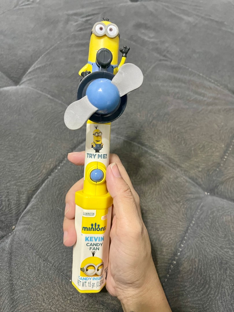 Cute minions fan japan, Furniture & Home Living, Lighting & Fans, Fans ...
