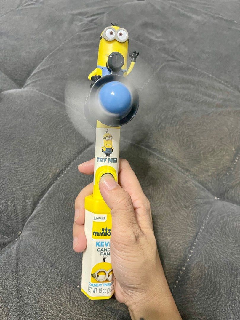Cute minions fan japan, Furniture & Home Living, Lighting & Fans, Fans ...
