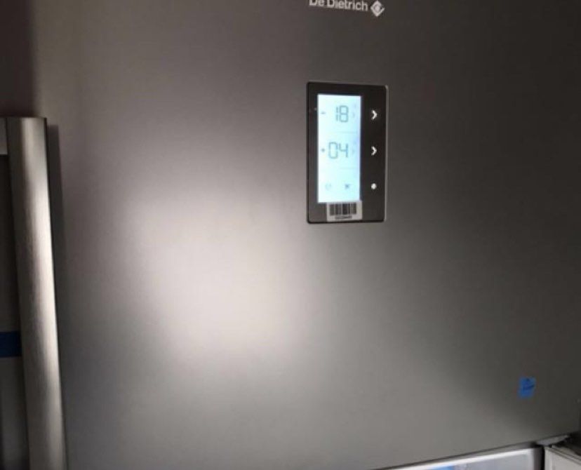 De Dietrich European Double Door Combi Fridge 432L, TV & Home ...