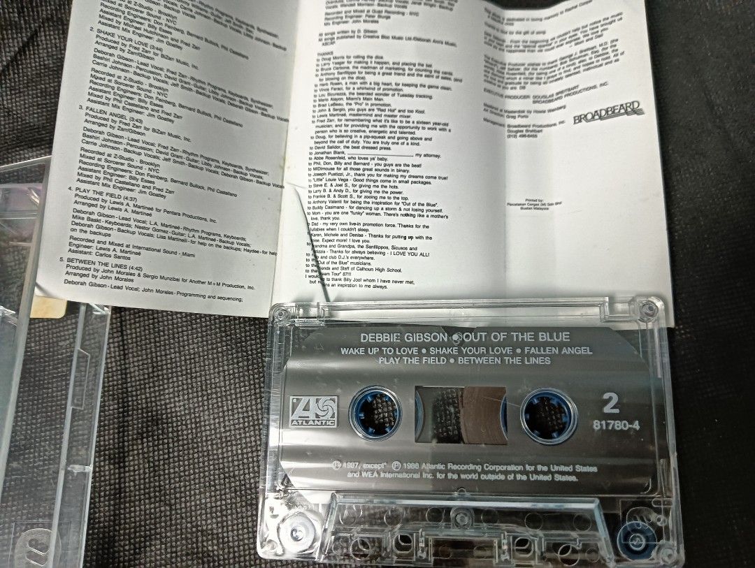 Debbie Gibson - out of the blue, Hobbies & Toys, Music & Media, CDs ...