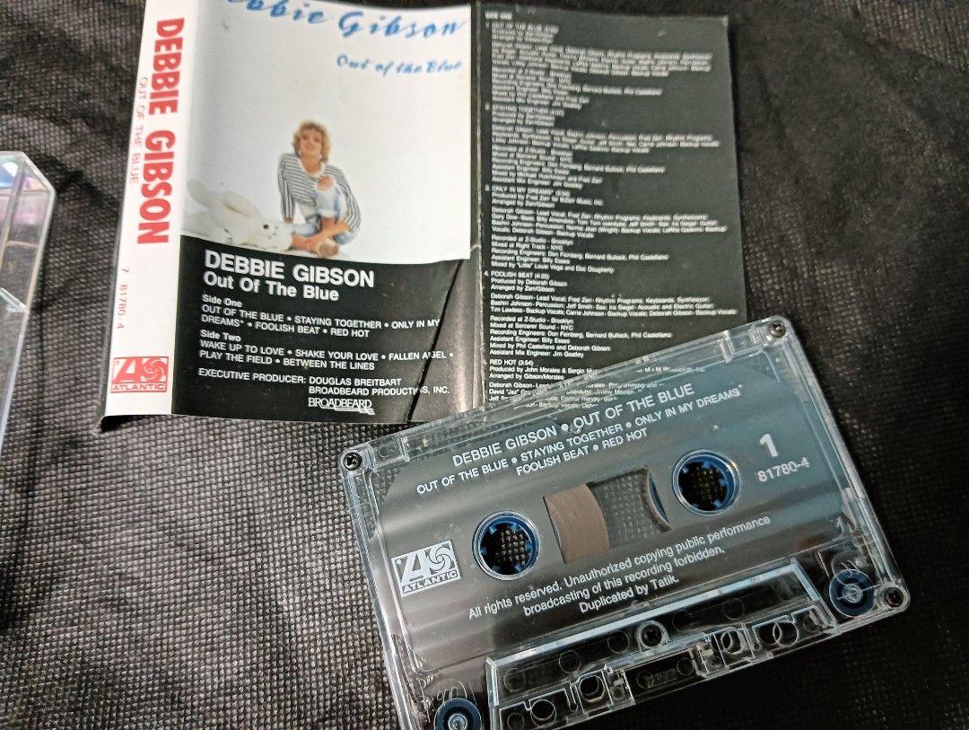 Debbie Gibson - out of the blue, Hobbies & Toys, Music & Media, CDs ...