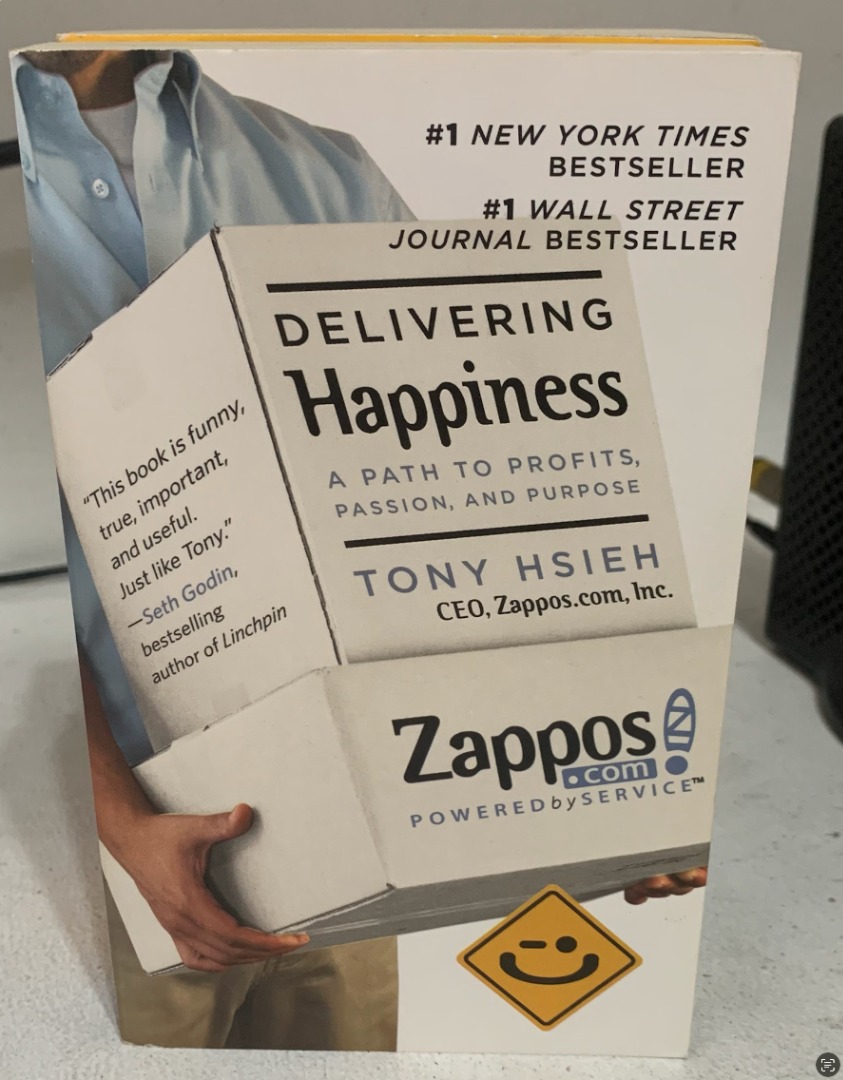 Delivering Happiness by Tony Hsieh, Hobbies & Toys, Books & Magazines ...