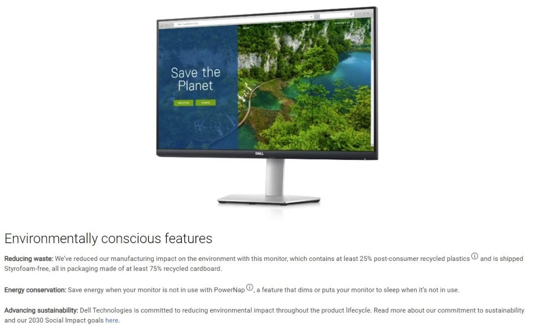 Dell S2722DC 27 inch USB-C Monitor QHD, Computers & Tech, Parts ...