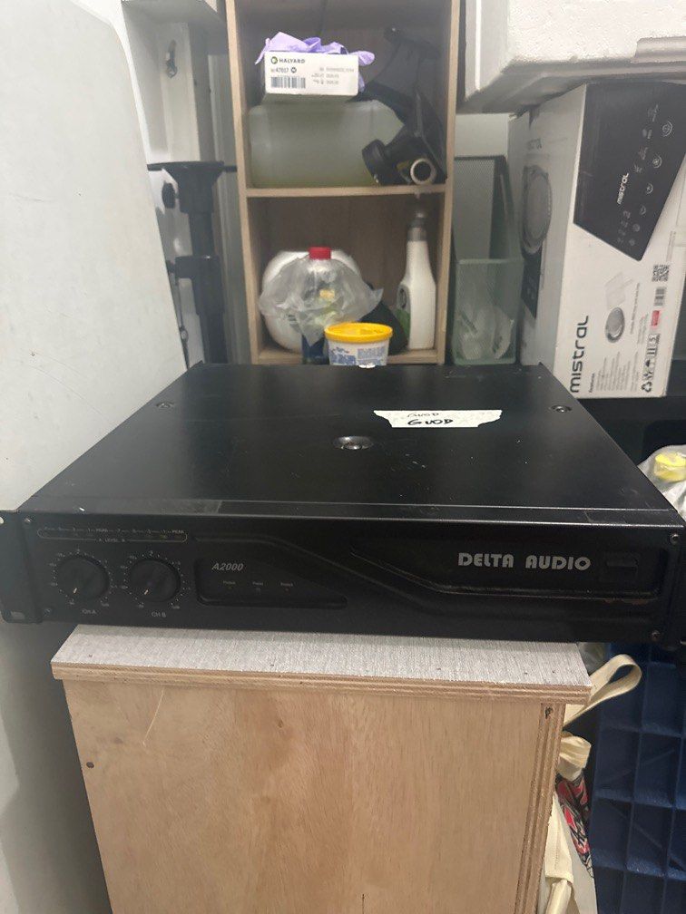 Delta audio amplifier for 125sgd, Audio, Soundbars, Speakers & Amplifiers on Carousell