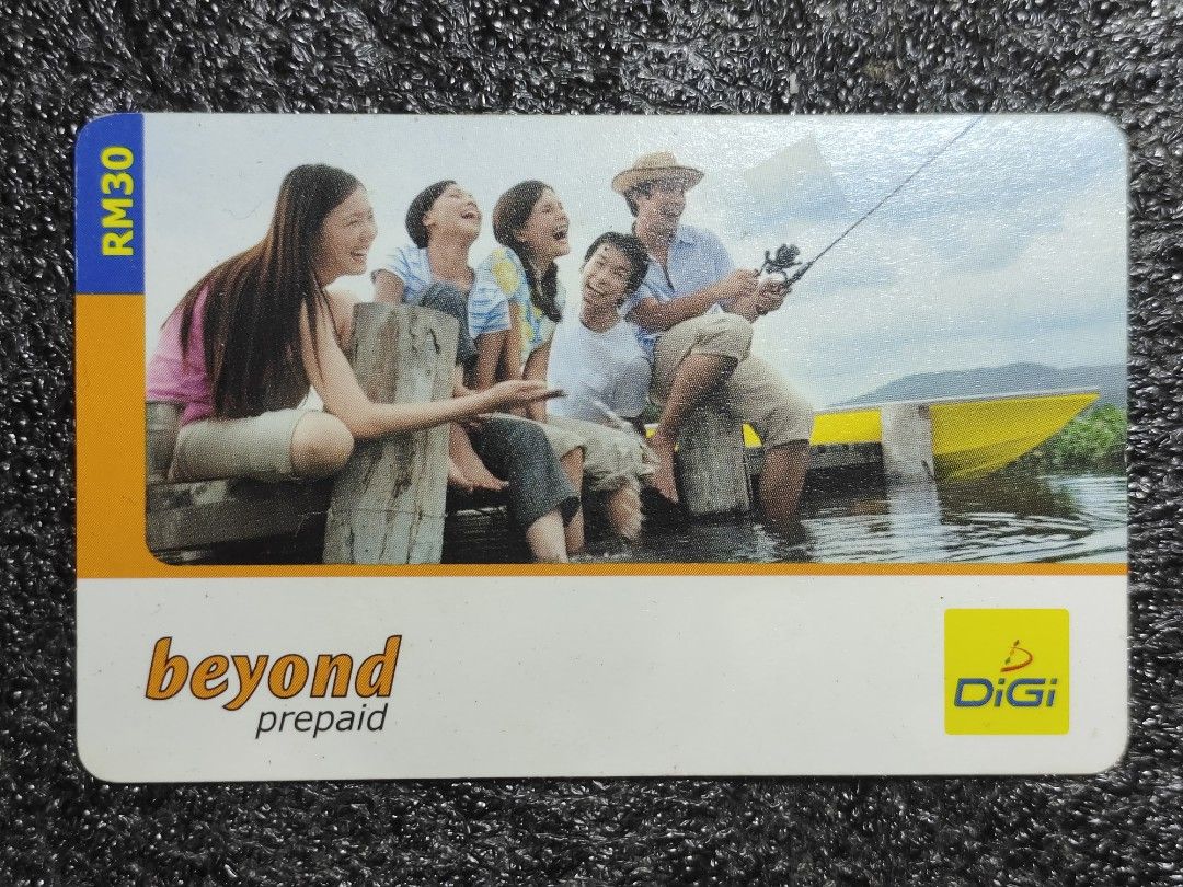 DiGi Prepaid RM30 Used Reload Card, Hobbies & Toys, Collectibles ...