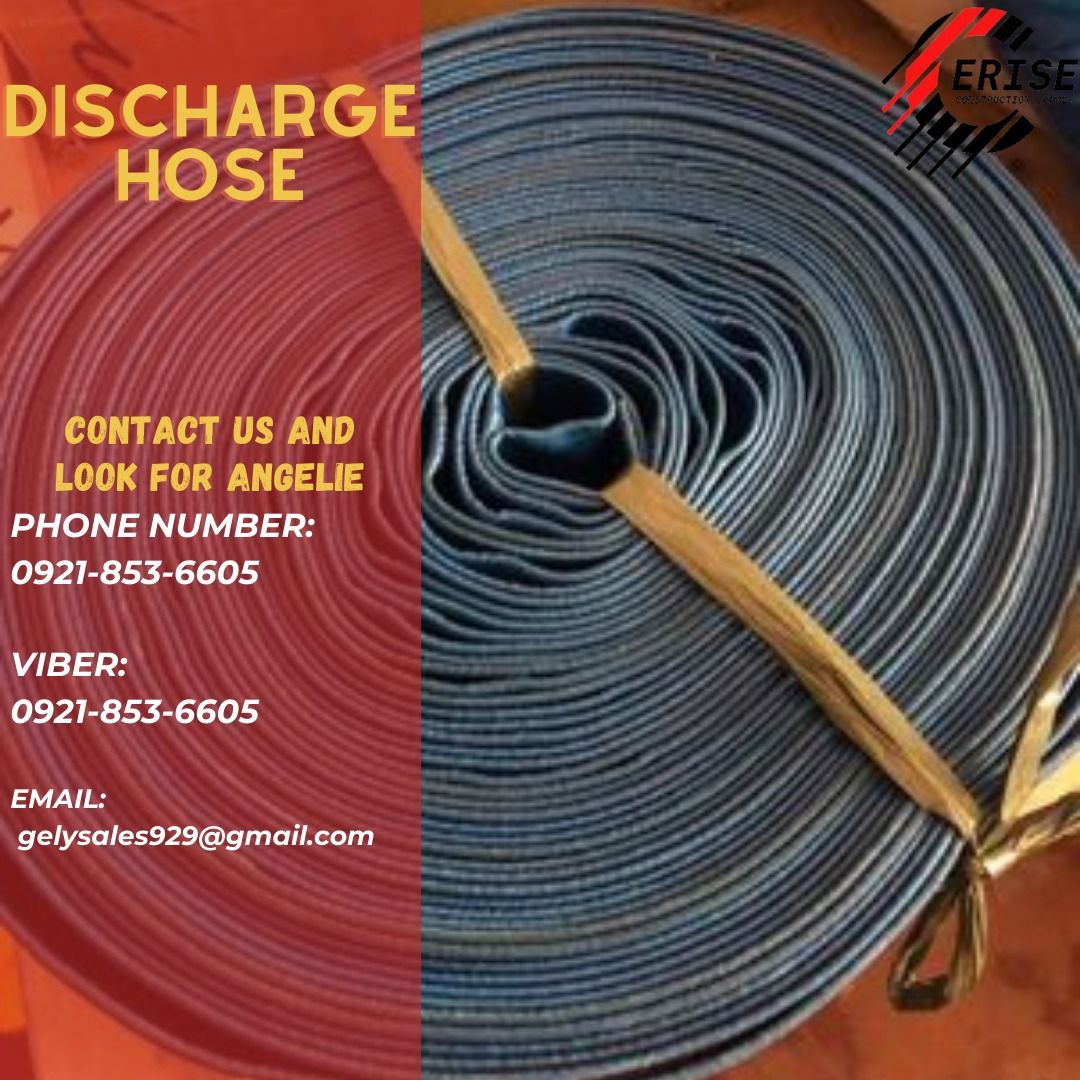 DISCHARGE HOSE PER ROLL, Commercial & Industrial, Construction Tools ...