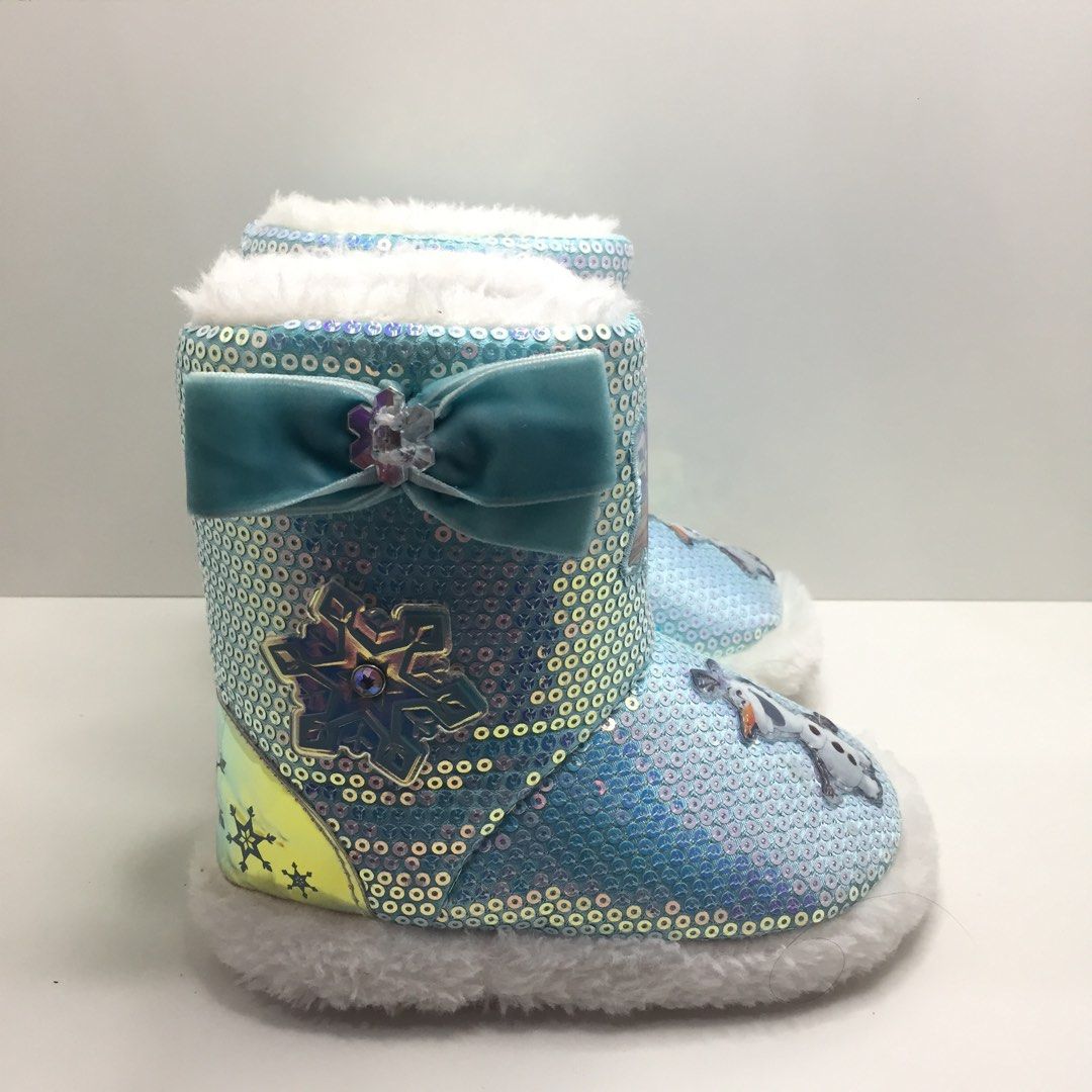 DISNEY FROZEN Elsa & Olaf Boots, Babies & Kids, Babies & Kids Fashion ...