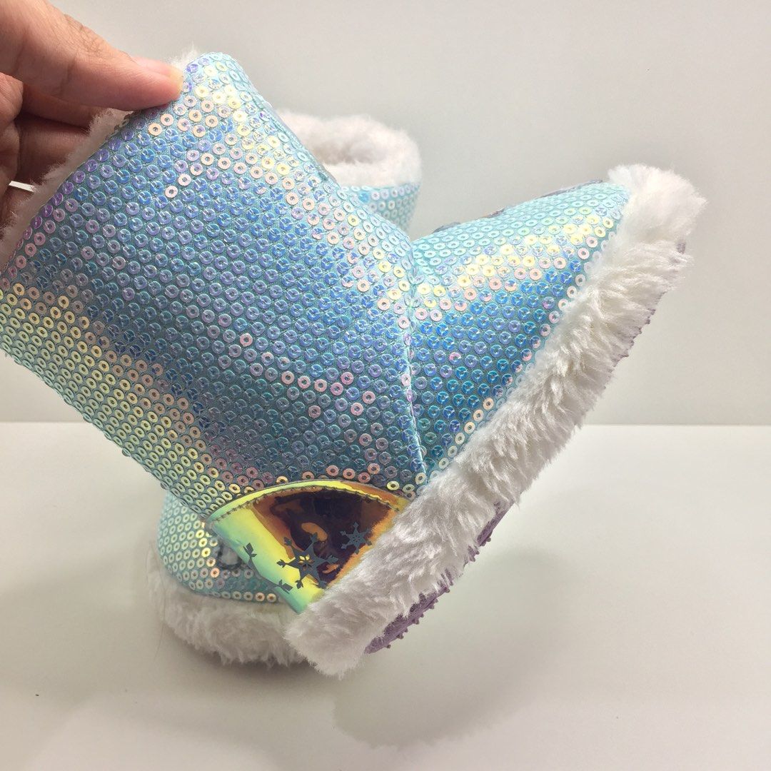 DISNEY FROZEN Elsa & Olaf Boots, Babies & Kids, Babies & Kids Fashion ...