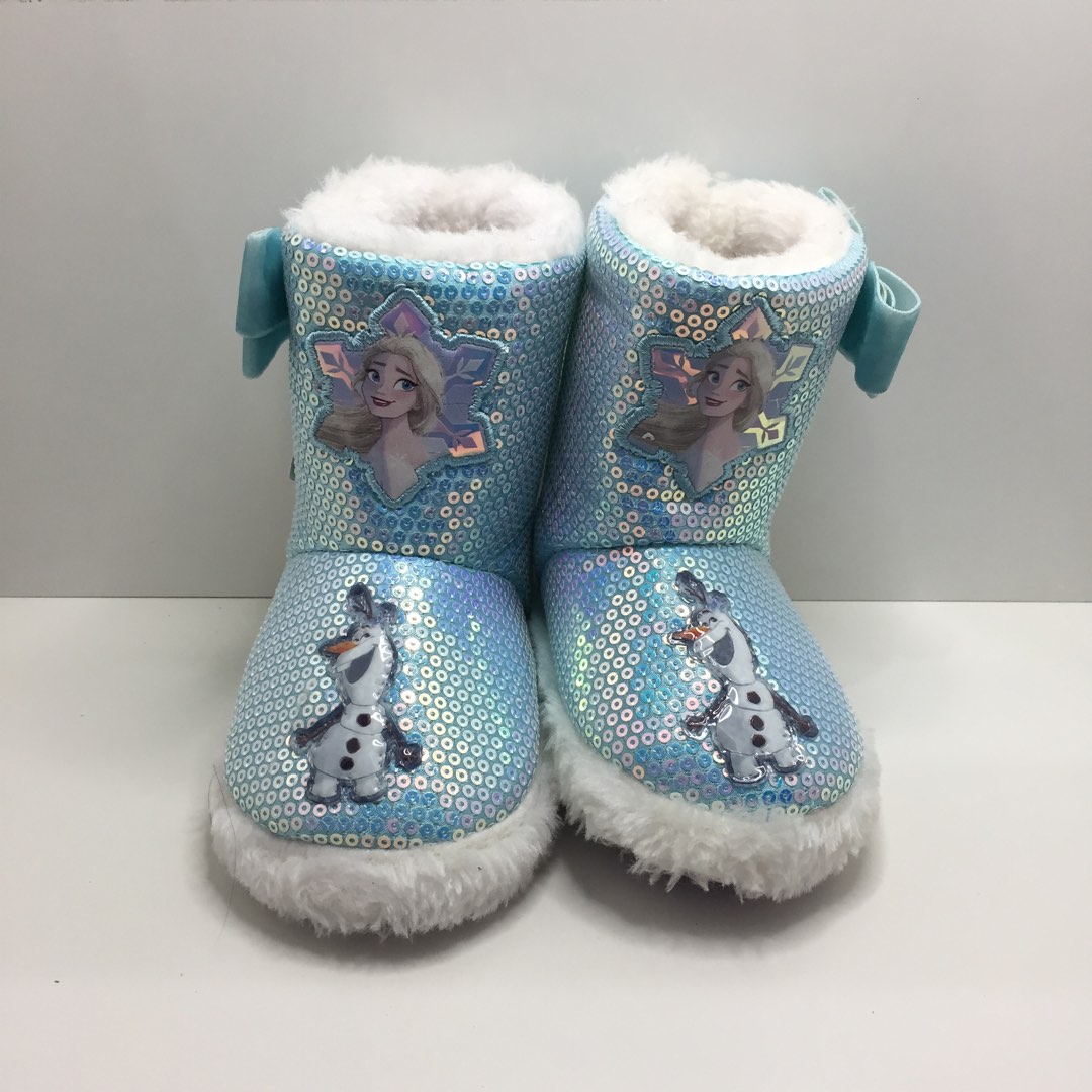 DISNEY FROZEN Elsa & Olaf Boots, Babies & Kids, Babies & Kids Fashion ...