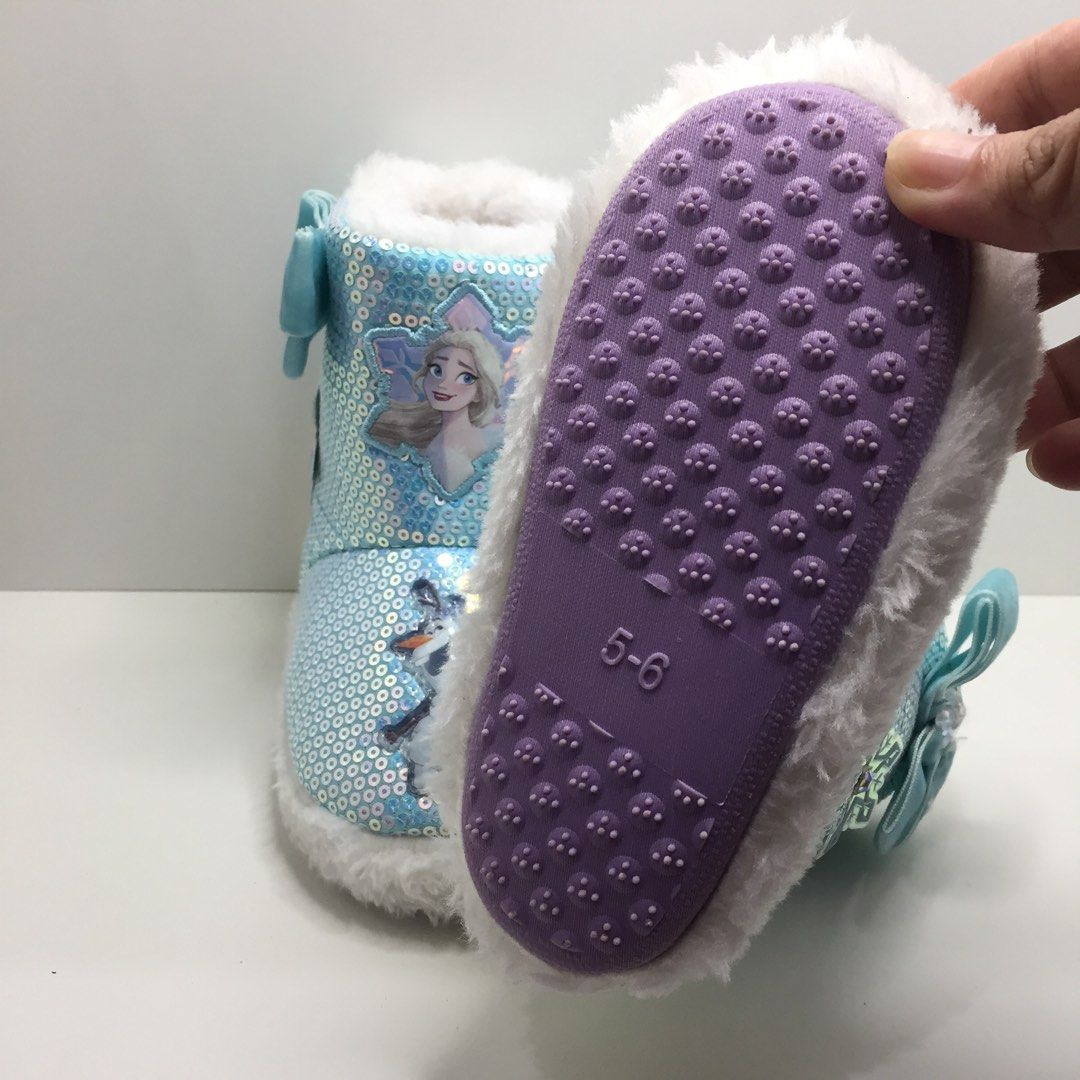 DISNEY FROZEN Elsa & Olaf Boots, Babies & Kids, Babies & Kids Fashion ...