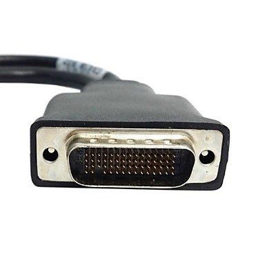 DMS LFH-60 Pin to Dual VGA Female Splitter Cable - Matrox Graphics Card ...