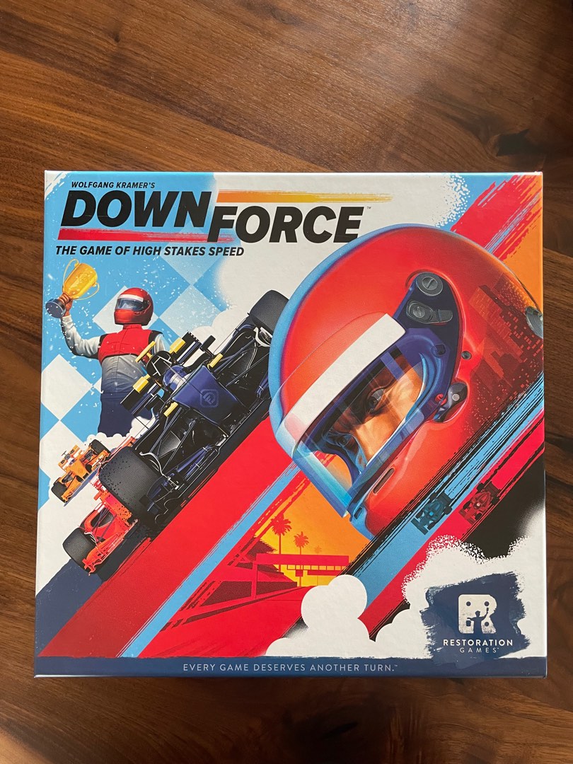 Downforce with 2 expansions, Hobbies & Toys, Toys & Games on Carousell