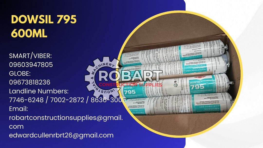 Dowsil 795 black 600ml, Commercial & Industrial, Industrial Equipment ...