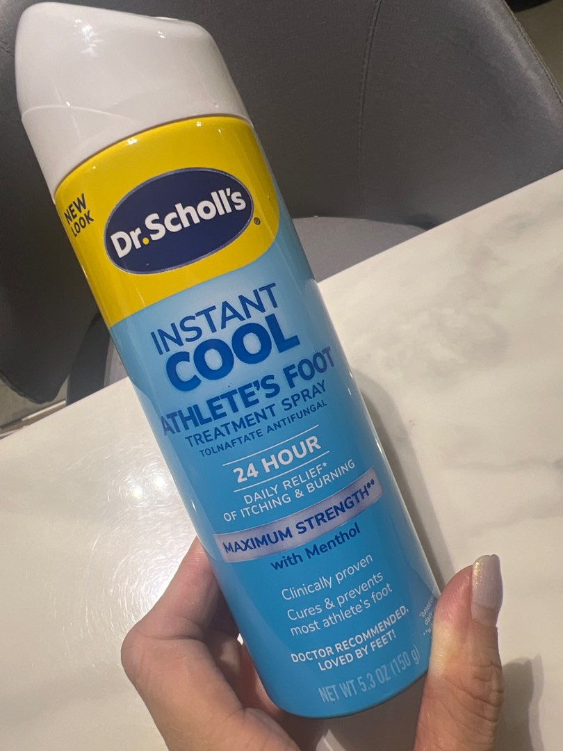 Dr Scholl’s Instant Cool Athlete’s Foot Spray, Beauty & Personal Care ...