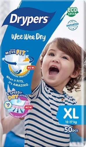 Drypers Wee Wee Dry, Babies & Kids, Bathing & Changing, Diapers & Baby ...