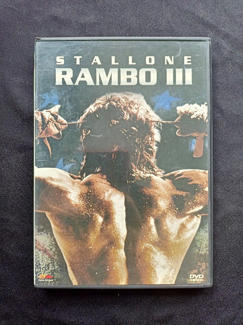DVD Rambo III, Hobbies & Toys, Music & Media, CDs & DVDs on Carousell