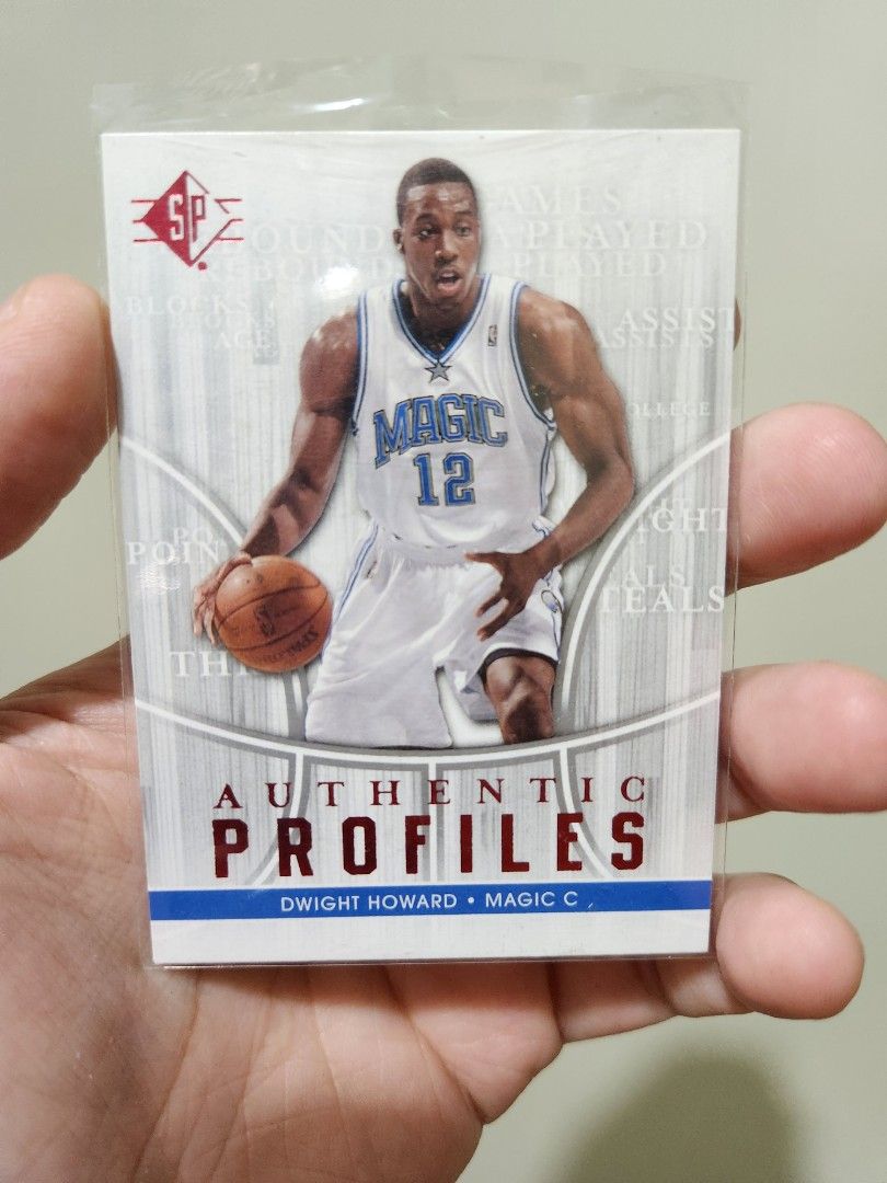 Dwight Howard Authentic Profiles NBA Cards for Sale, Hobbies & Toys ...