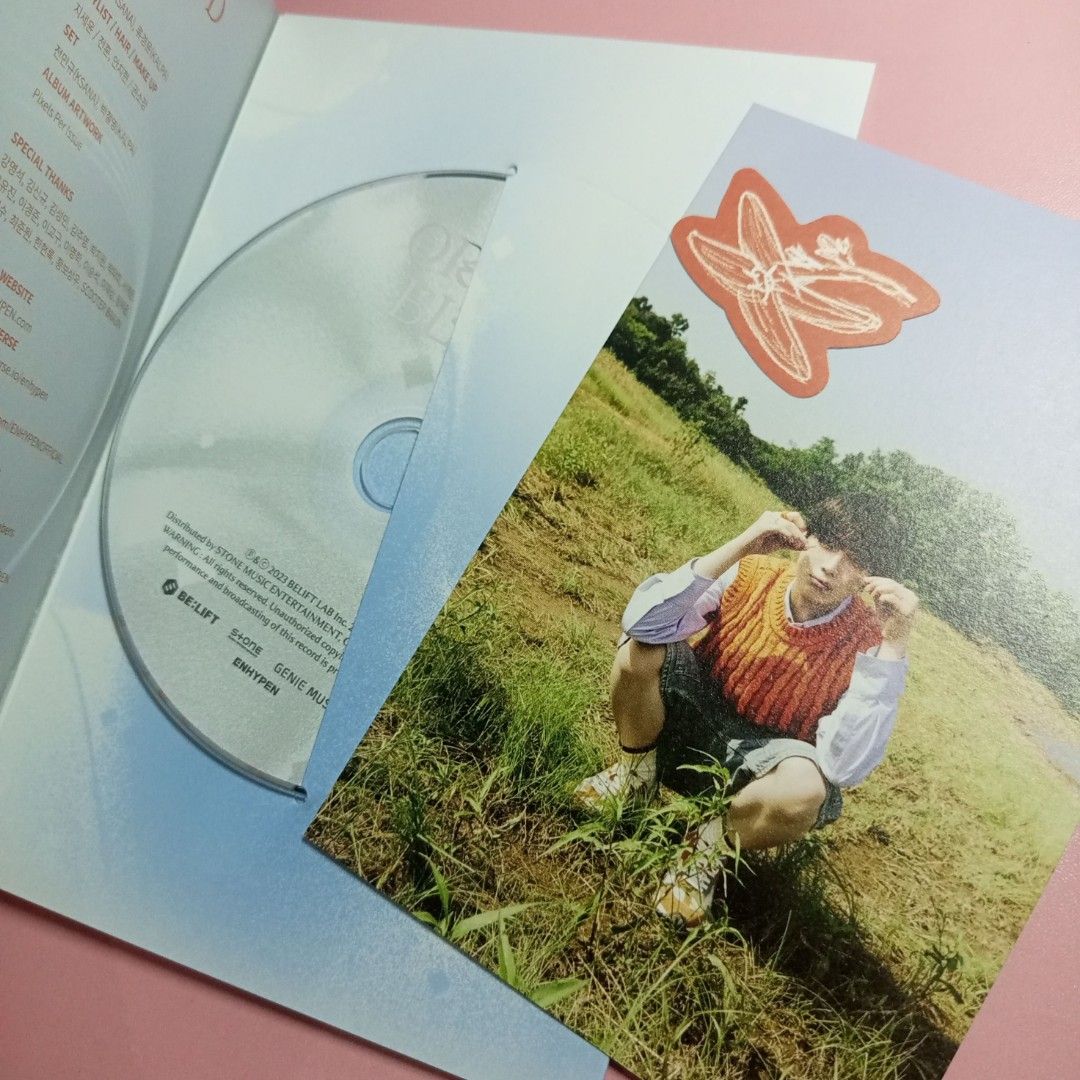 Enhypen Orange Blood Album Sunoo Engene Version, Hobbies & Toys ...